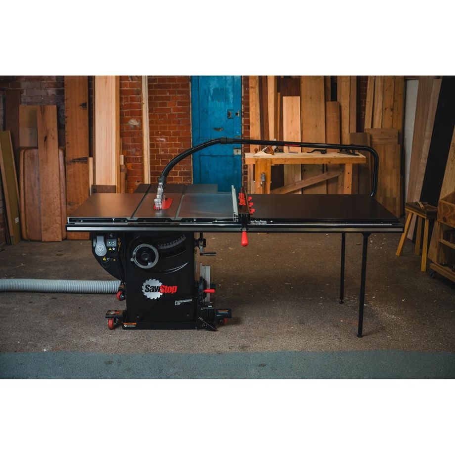 SawStop Industrial Cabinet Saw Mobile Base w/PCS C | Axminster Tools
